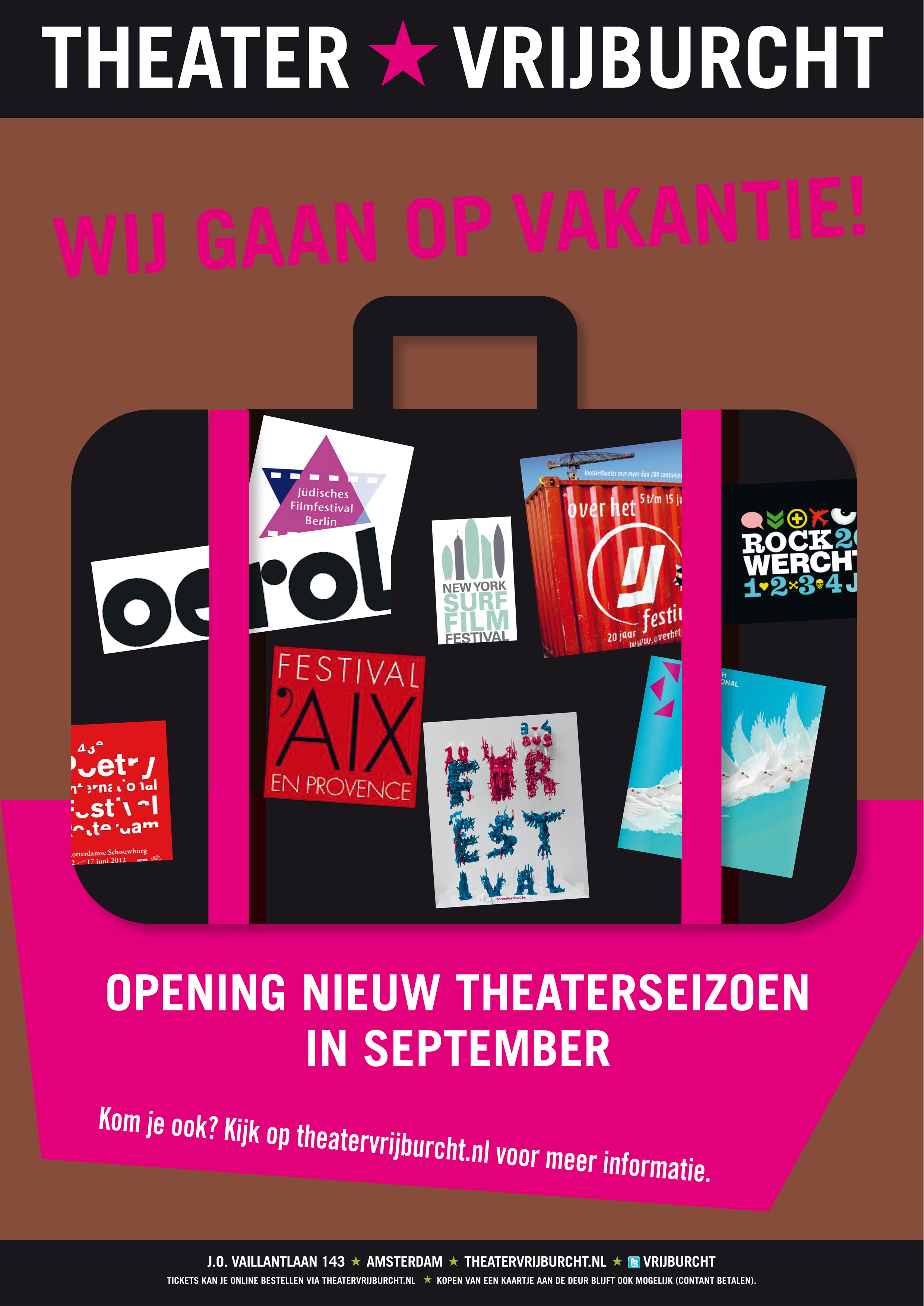 Wel verhuur maar even geen programma - Vrijburcht